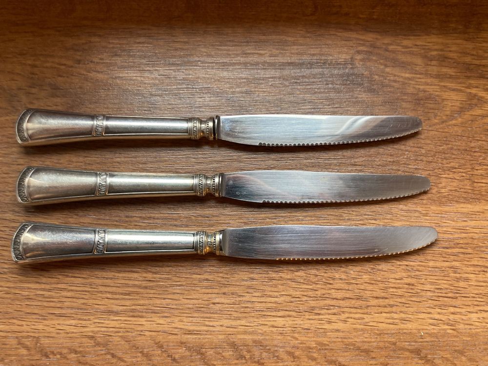 Jezler Palmetten 800er Silberbesteck Brotmesser | Kaufen auf Ricardo