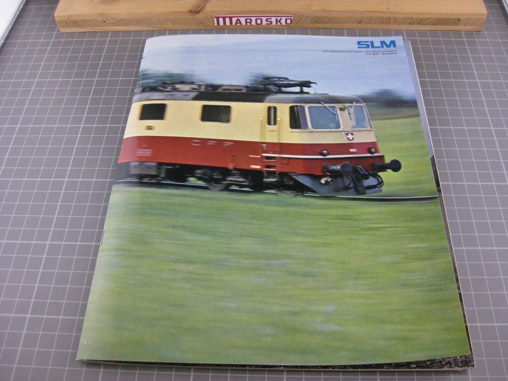 3 Broschüren zur SLM, ca 1975, Format 2x ca A4 und 1x A5 (Gebraucht) in Malters für CHF 22 – mit ...