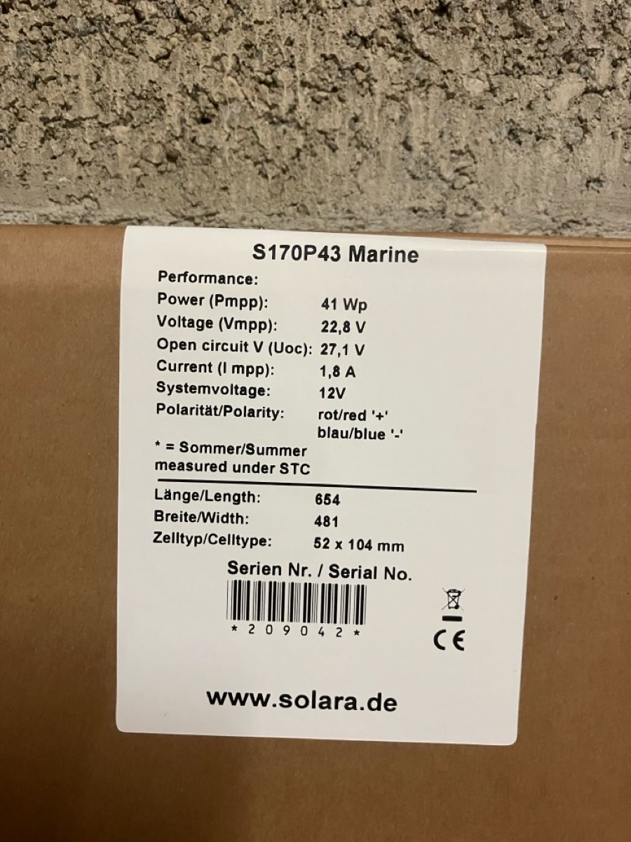 VW T4 T5 T6 T6.1 Panneaux solaire + régulateur MPPT (Neu (gemäss ...