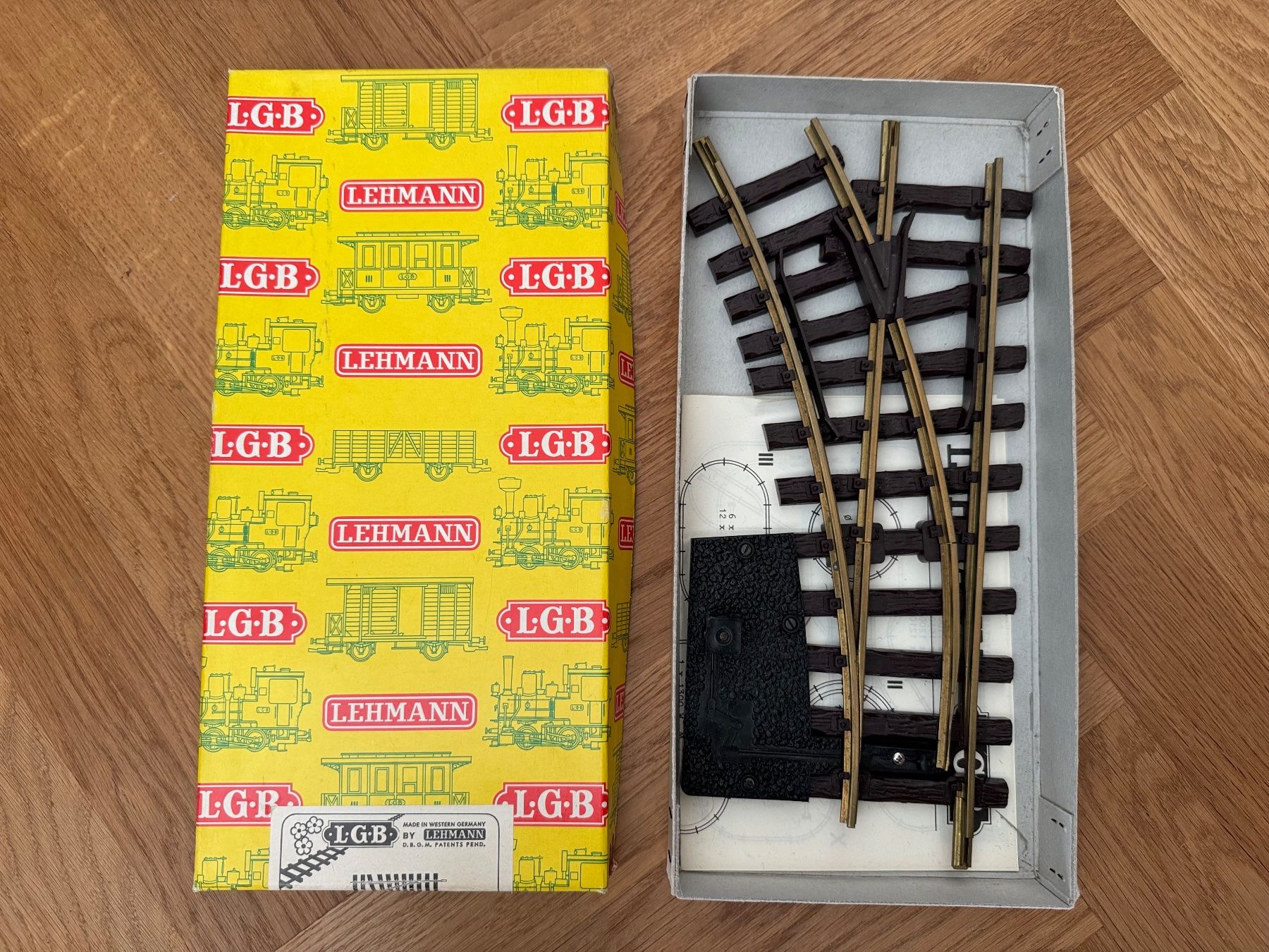 LGB - Linke Handweiche 1210, Spur G, (W1041) (Gebraucht) in Winterthur ...