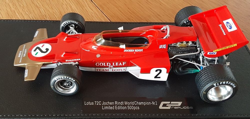 Lotus 72C Jochen Rindt F1 World Champion 1970 1:18 (Neu und ...