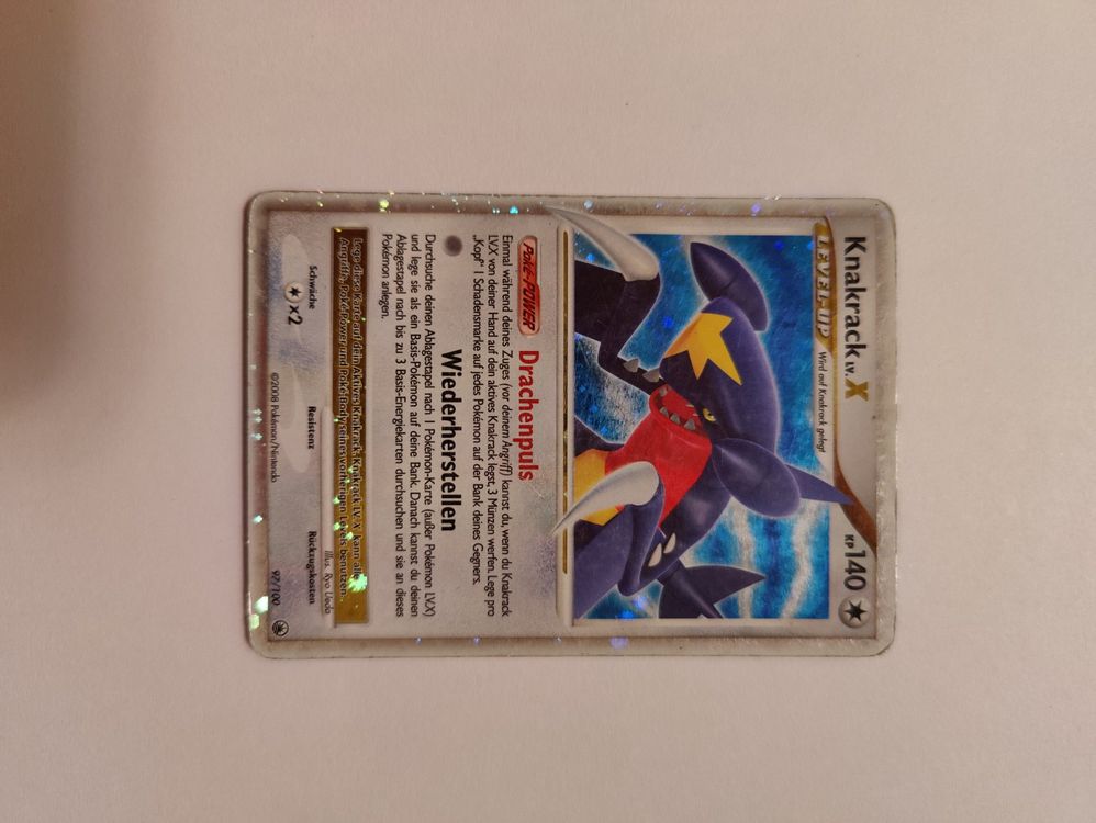 Knakrack Lv. X (Garchomp Lv. X) aus 2008 (Gebraucht) in Oberwil BL für ...