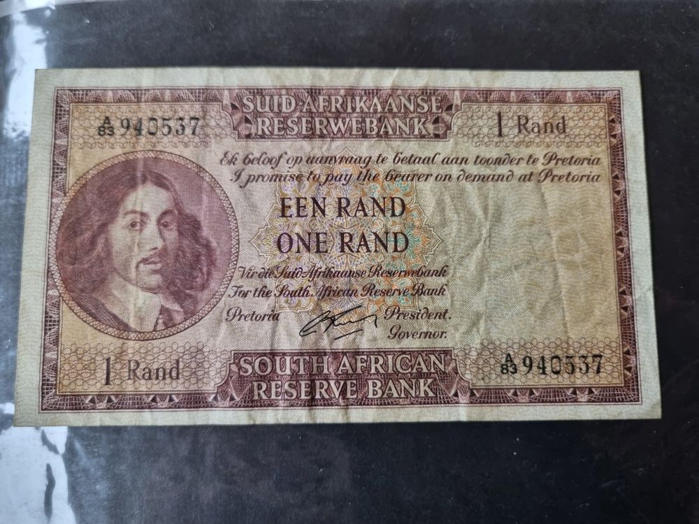 South Africa - 1 Rand ND (1961-1965) (Gebraucht) in Mels für CHF 15 ...