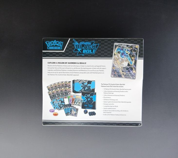 Pokémon Black Bolt Pokémon Center ETB! Neu! Sealed! (Neu und ...