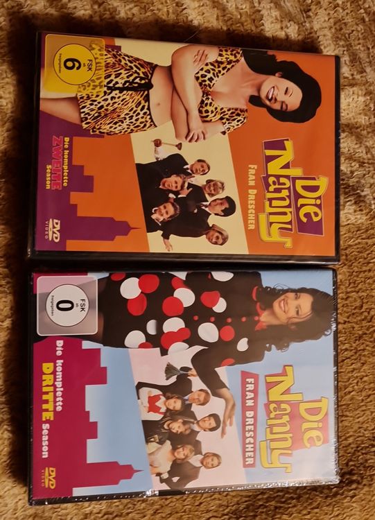 DVD Die Nanny, Staffel 1, 2 und 3, Originalverpackt (Neu und ...