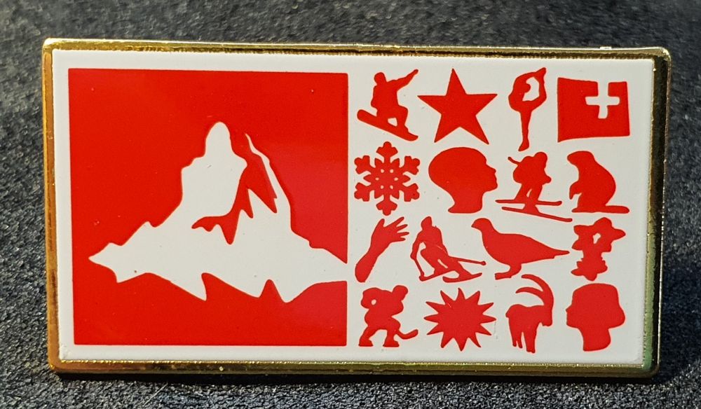 S960 - Pin Olympiade Sion Matterhorn Schweiz Wallis 2006 (Gebraucht) in ...