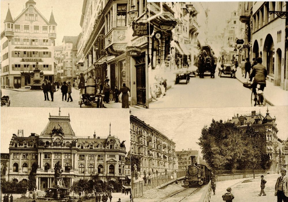 Stadt St. Gallen 9 Fotos Ansichtskarten gross Repros (Neu (gemäss Beschreibung)) in Widnau für ...