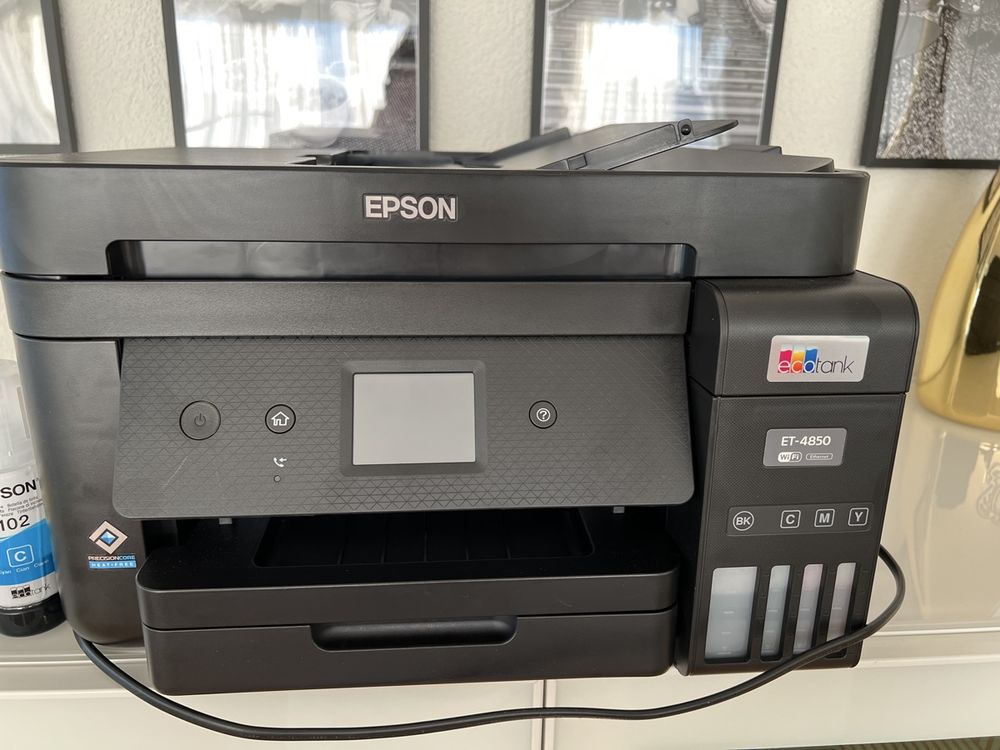 Epson ET-4850 Drucker mit viel Tinte (Gebraucht) in Lohn-Ammannsegg für CHF 82 – nur Abholung ...