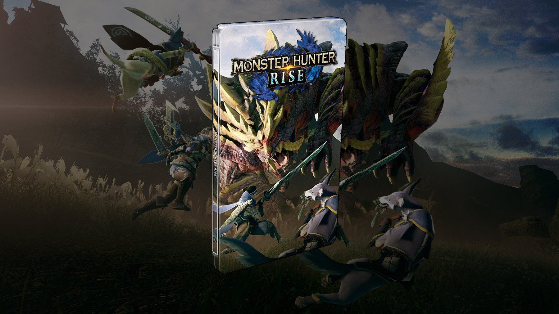 Capcom Limited Monster Hunter Rise Steelbook (NSW, NEU) (Neu und ...