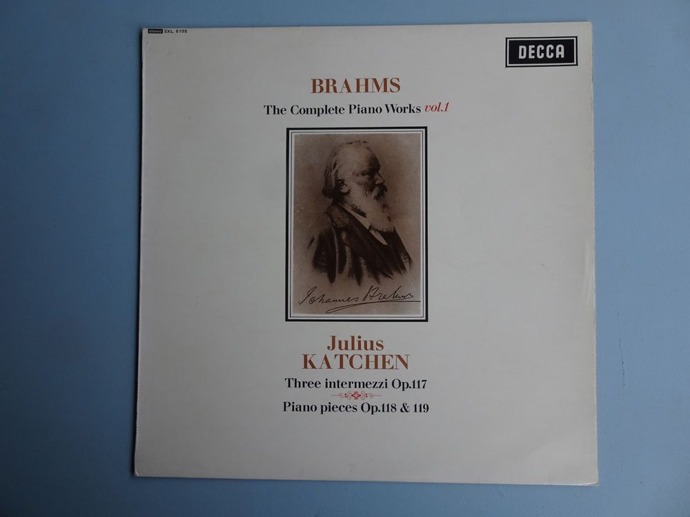 KATCHEN - Brahms Vol. 1 - Decca SXL 6105 (Gebraucht) in Basel für CHF 20 – mit Lieferung auf ...