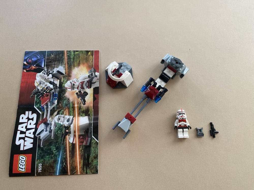 Lego Star Wars 7655 Clone Shock Trooper + Speeder & Turm (Gebraucht) in ...