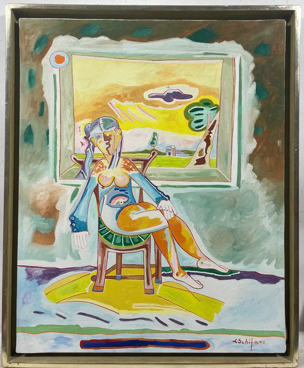 Luciano Schifano (1943) Gemälde | Kaufen auf Ricardo