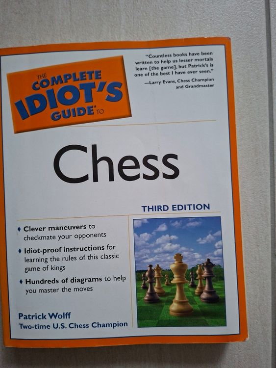 Chess the complete idiots guide to chess 📙 (Gebraucht) in Kaisten für ...