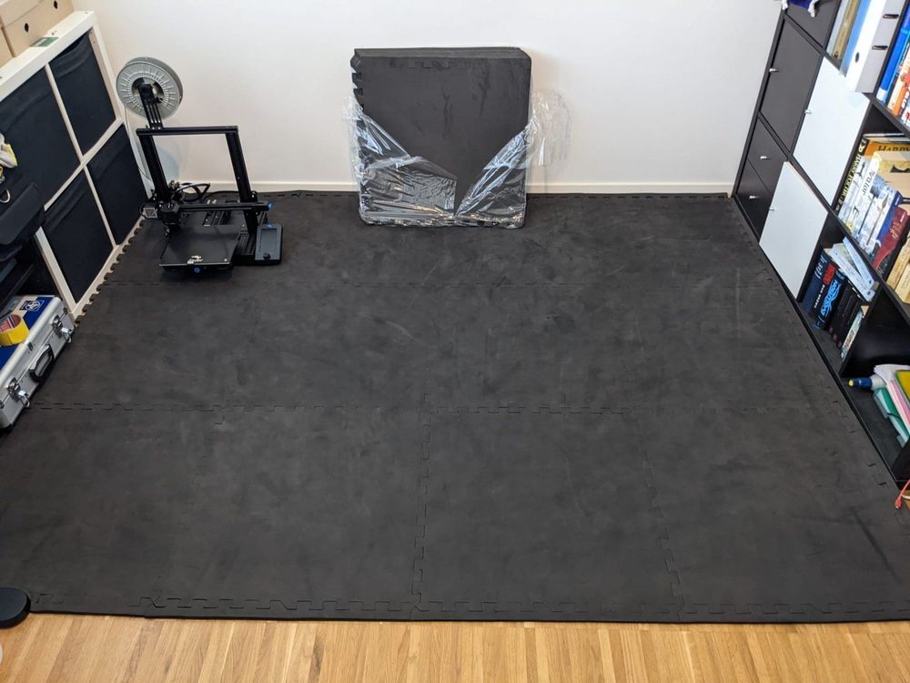 Verwunderlich Bodenmatte Fur Fitnessgerate Fotos