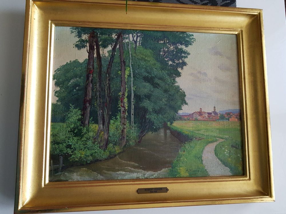 Gemälde von Robert Kiener 1866-1945 (Gebraucht) in Hochdorf für CHF 120 – mit Lieferung auf ...