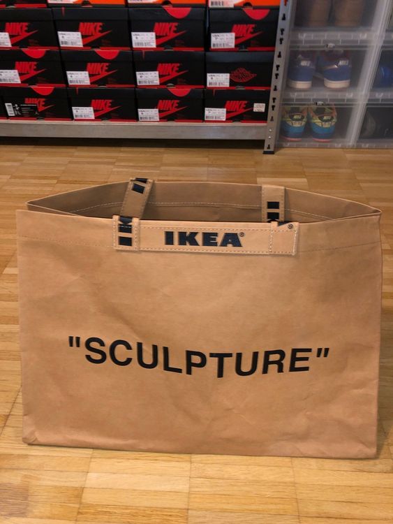 Virgil Abloh x IKEA MARKERAD "Large Bag" (Neu und originalverpackt) in ...