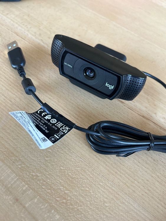 Logitech - C920 Pro HD Webcam 1080p Full HD Kamera mit Mikro (Neu ...