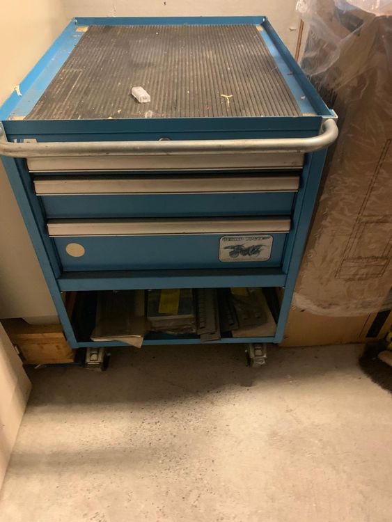 Werkstattwagen / Werkzeugwagen, gebraucht, stabil! (Gebraucht) in Widen für CHF 141 – nur ...