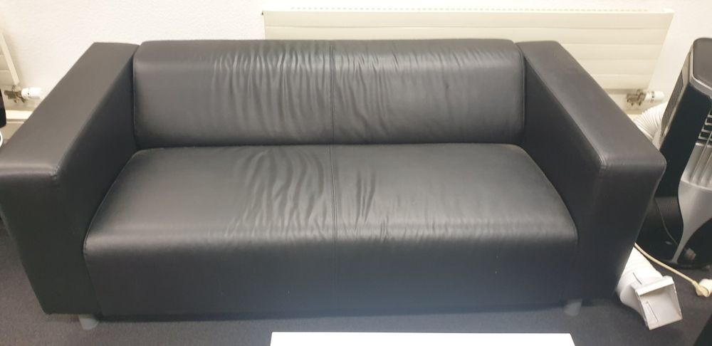 IKEA Klippan 2er Sofa schwarz (Gebraucht) in Bellach für CHF 102 – nur Abholung auf Ricardo kaufen