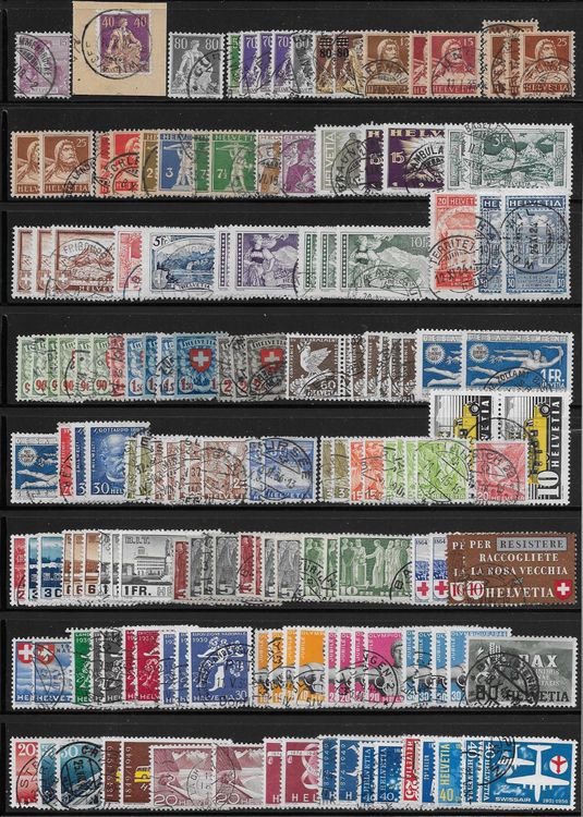 Posten ab 1907 viele Spitzenwerte o SBK ca. 2700.-+ ab 1.- (Gebraucht ...