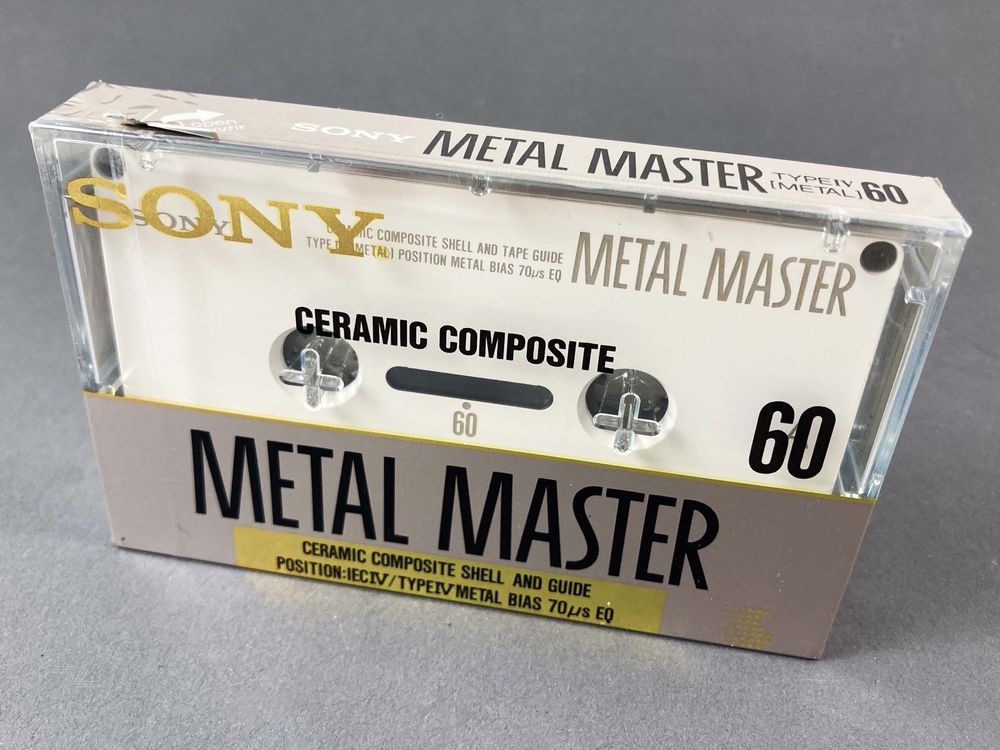 Sony Metal Master Type IV 60 Ceramic Kassette Tape MC OVP (Neu und ...