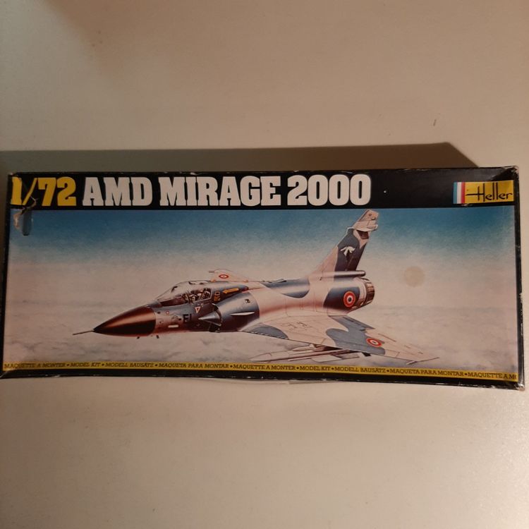 2352 ... Dassault AMD Mirage 2000 ... Heller N° 354 (Gebraucht) in ...