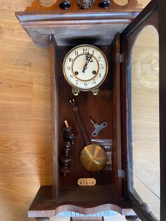 Alter Junghans Regulator, Wanduhr, 20. Jh, Top! (Gebraucht) in Wilen b ...