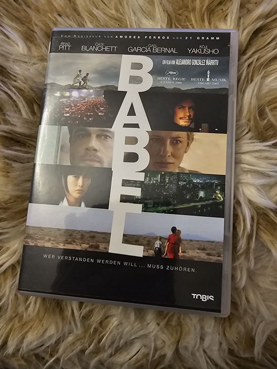 Babel - DVD Top Zustand - Brad Pitt, Cate Blanchett (Gebraucht) in Rupperswil für CHF 2 – mit ...