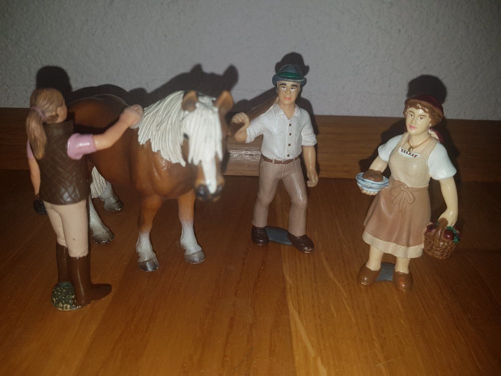 Schleich-Set mit Menschen | Kaufen auf Ricardo