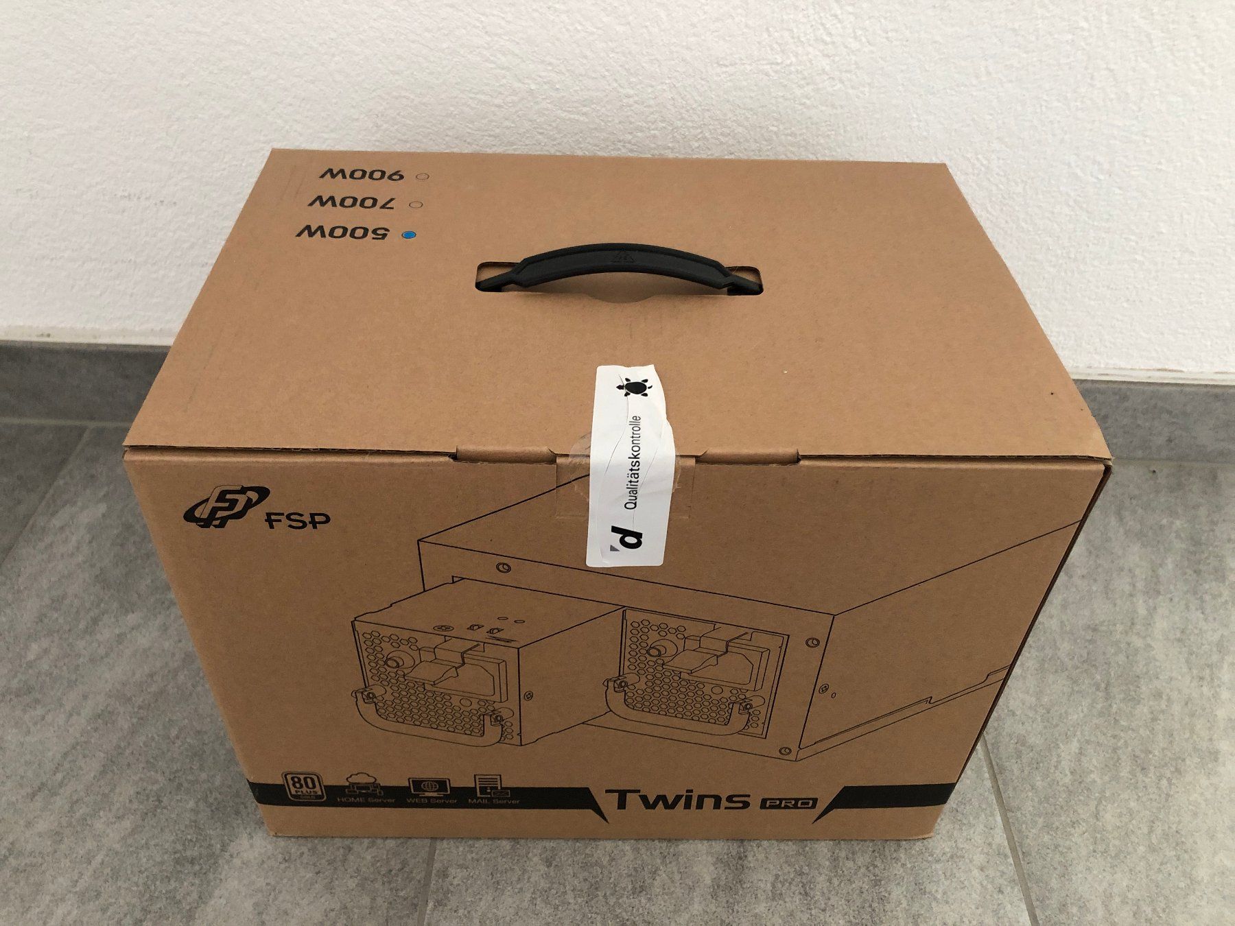 Neu+Ungeöffnet: Fortron PC- Netzteil Twins PRO 500 80+ Gold (Neu und ...