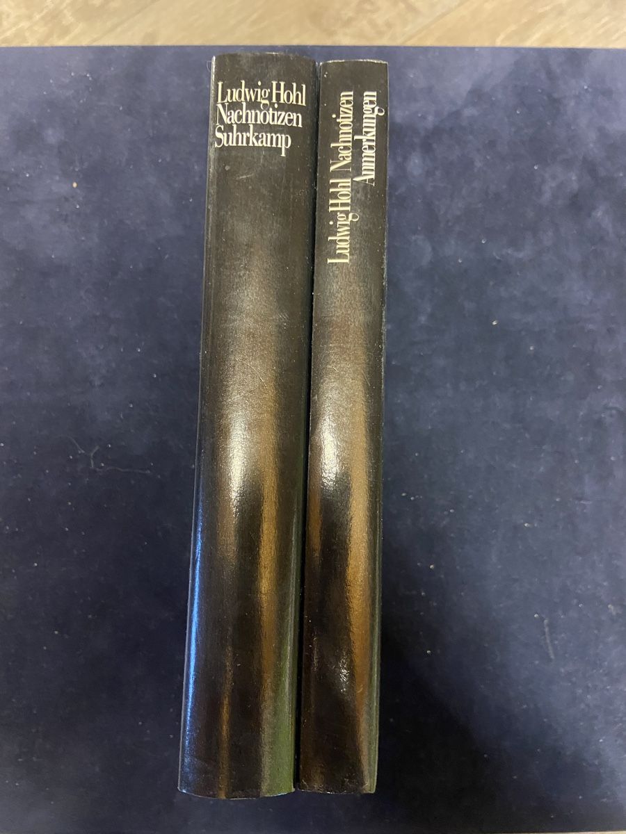 Ludwig Hohl: Von den h. Rändern, Suhrkamp, Top Zustand! (Gebraucht) in ...