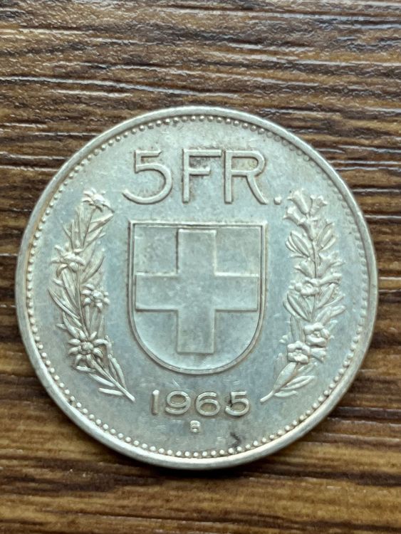 5 Franken 1965 (Gebraucht) in Zürich für CHF 9 – mit Lieferung auf ...