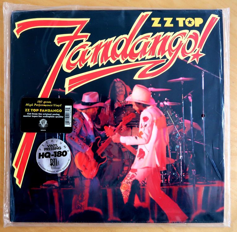 ZZ TOP - FANDANGO! (LP 180Gr. Fabrikneu und ungeöffnet) (Neu und ...