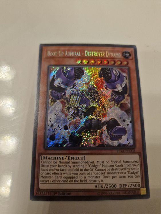 Yugioh Boot Up Admiral Destroyer Dynamo (Gebraucht) in Dietikon für CHF ...