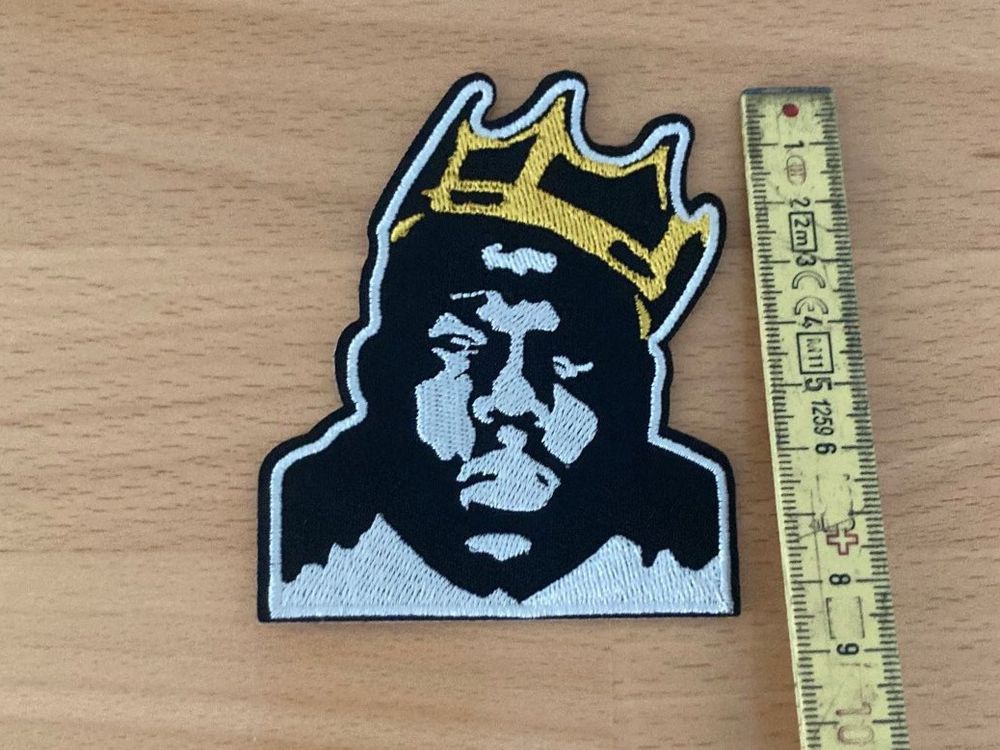 The Notorious BIG Biggie Patch Sticker Aufnäher Hip Hop Rap | Kaufen ...