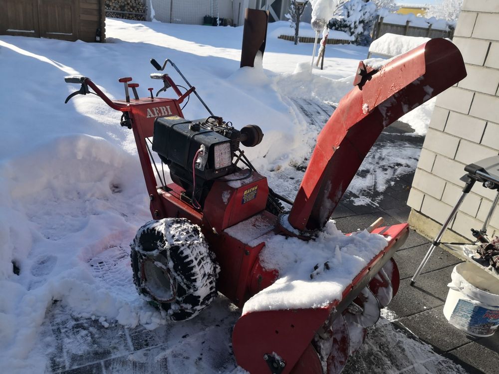 Schneefräse Aeby (Gebraucht) in Arnegg für CHF 350 – nur Abholung auf ...