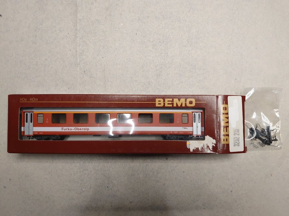 Bemo 3252 215 voiture 1 classe Furka Oberalp A4065 HOm (Gebraucht) in ...