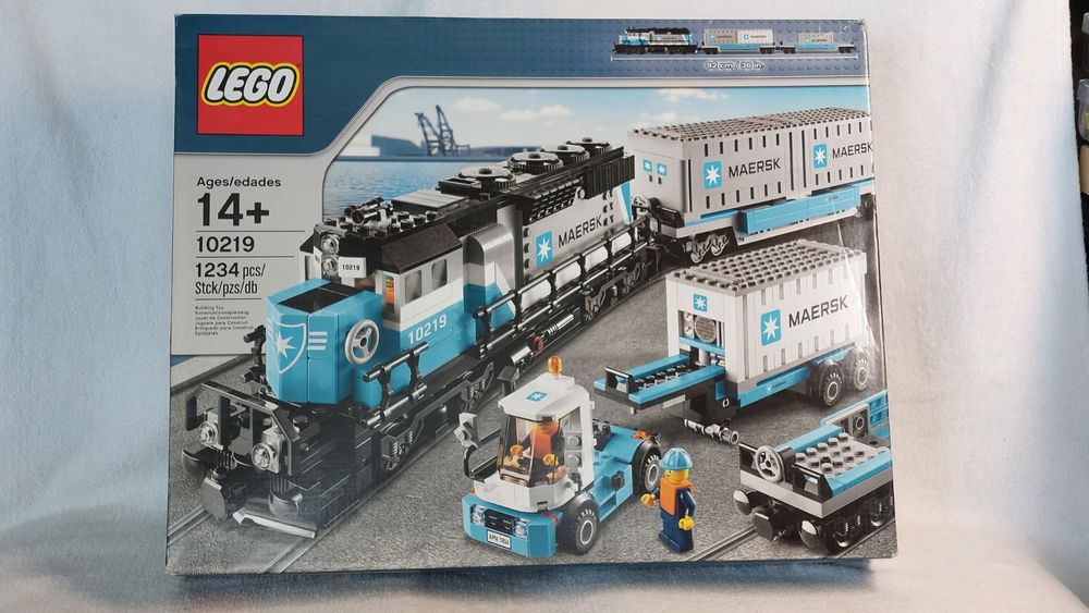 LEGO Maersk Guterzug / Train Maersk 10219 (2011) (Neu und ...
