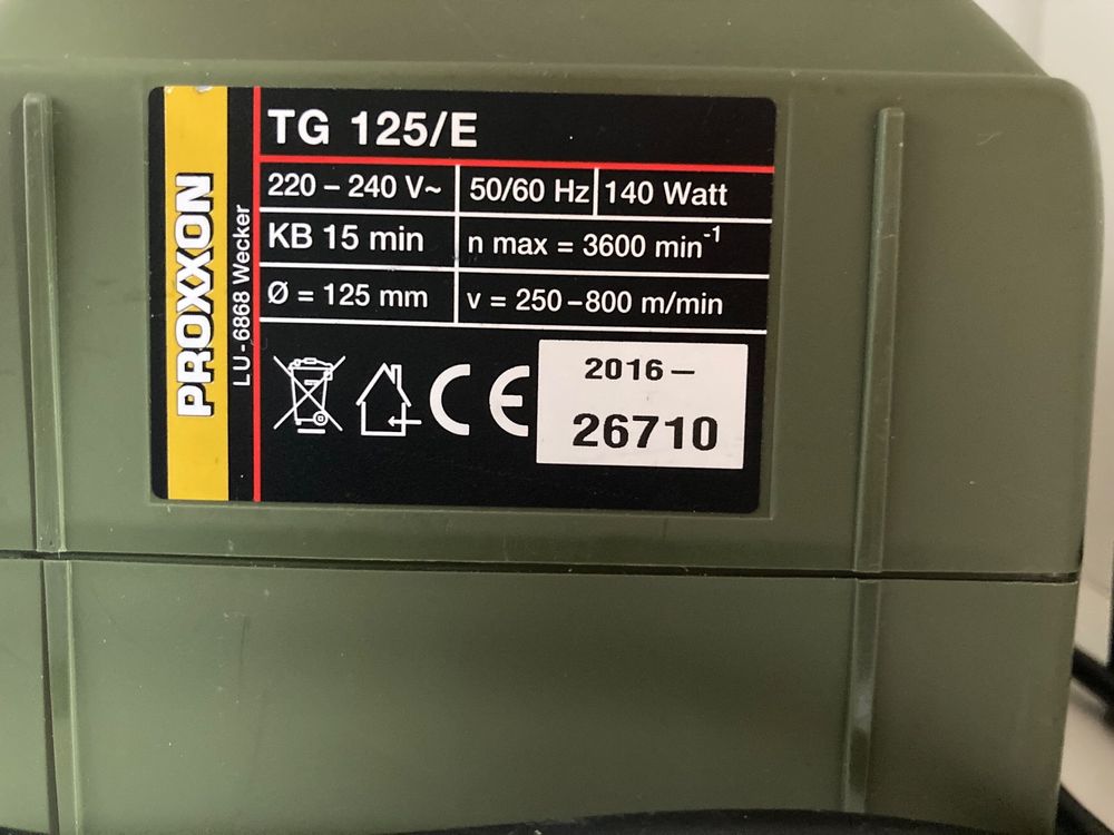 PROXON Tellerschleifgerät | Kaufen auf Ricardo