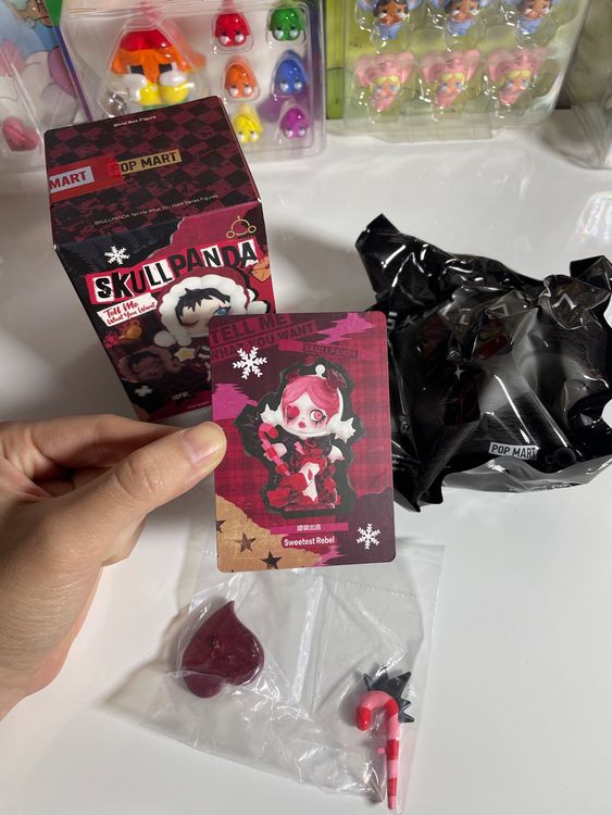 Pop Mart Skullpanda Tell Me What You Want-Sweetest Rebel(CC) (Neu ...