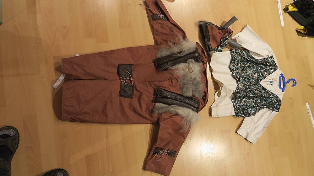 Selbstgenähtes Fasnachnachtskleid für Kind (5 Jahre) (Gebraucht) in ...