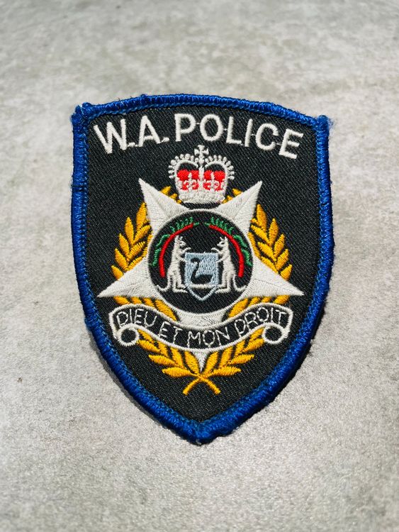 Polizei-Aufnäher/Patch der WA Police (Australien) (Gebraucht) in ...