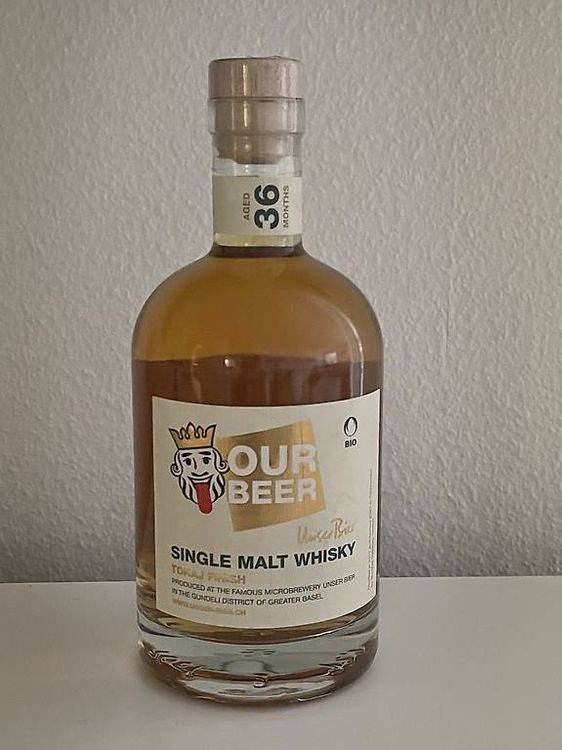 Our Beer Single Malt Whisky Bio Unser Bier Basel Schweiz (Neu und originalverpackt) in Reinach ...