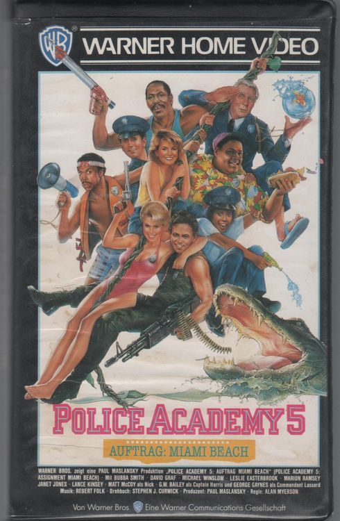 Police Academy 5 Warner Home Video VHS PGV11790 | Kaufen auf Ricardo