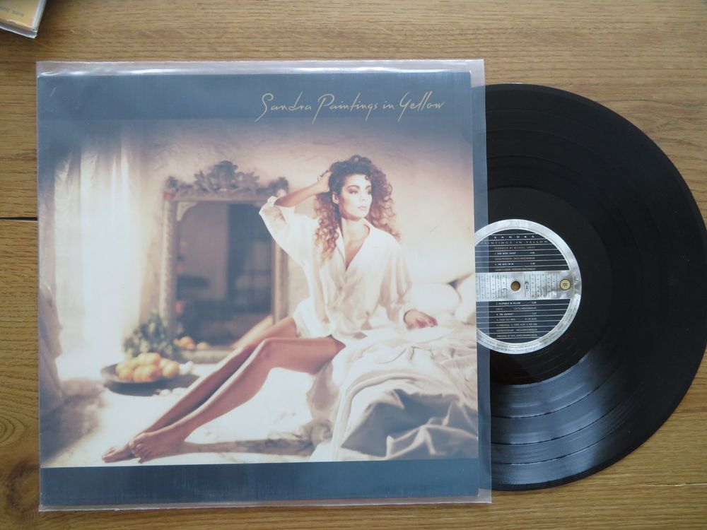 Sandra - Paintings in Yellow LP Vinyl Platte (Neu (gemäss Beschreibung ...