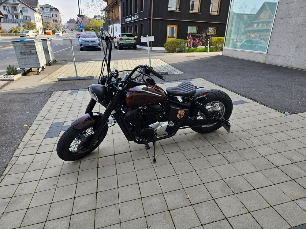 Honda shadow 750VT bobber chopper costum made | Kaufen auf Ricardo