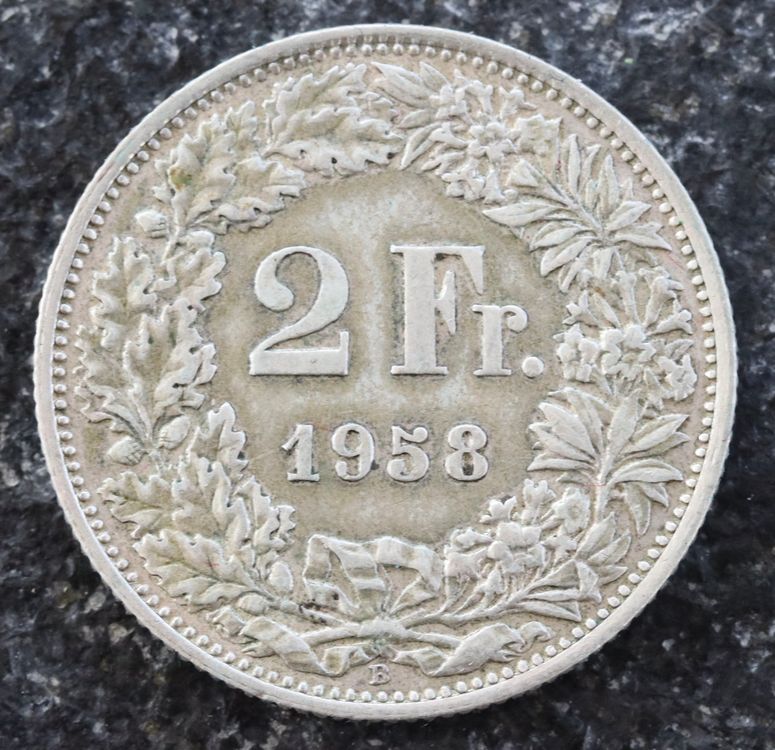 2 Franken 1958 | Kaufen auf Ricardo