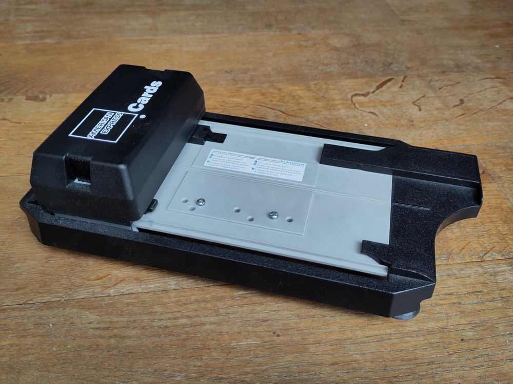 American Express Imprinter für Sammler (Ritsch-Ratsch-Gerät) (Gebraucht ...