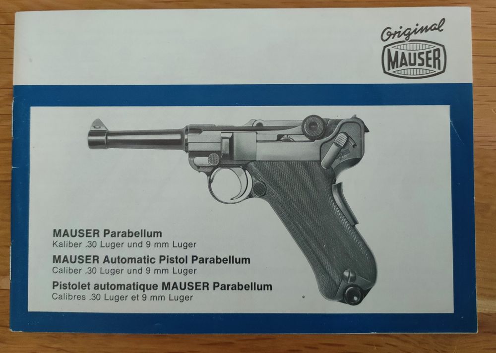 Mauser Parabellum (Neu (gemäss Beschreibung)) in für CHF 16 – mit ...