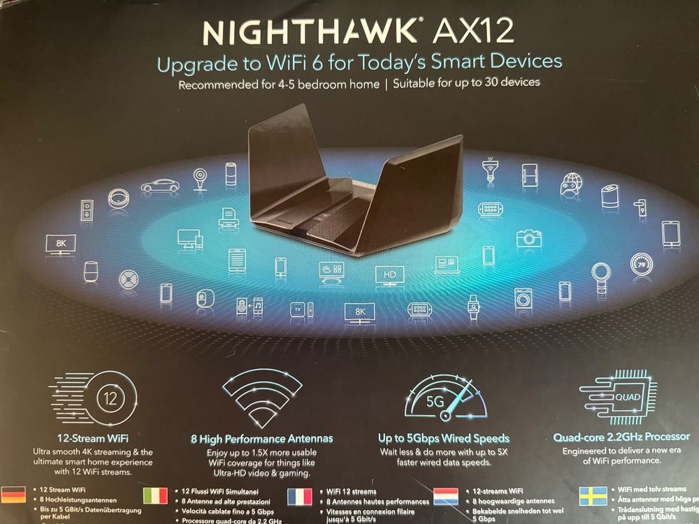 Netgear Nighthawk AX12 (AX6000) | Kaufen auf Ricardo